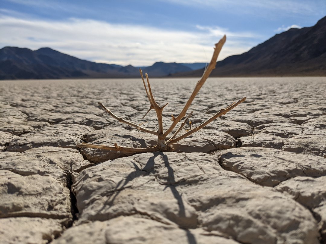 Stranded with a Flat Deep in Death Valley on Racetrack Valley Road ...